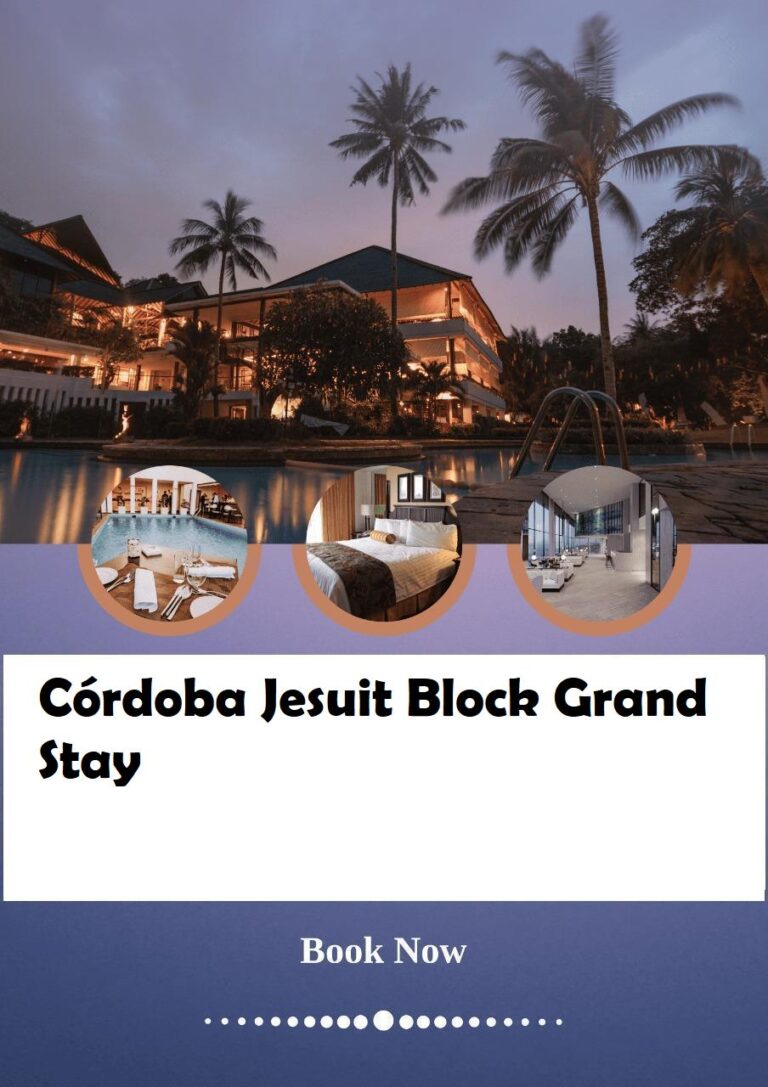 Córdoba Jesuit Block Grand Stay – HELP